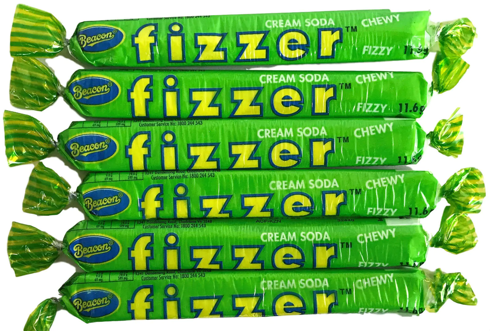 Beacon Fizzers Cream Soda 11 6g X 72 Halloween Candy Buffet Party